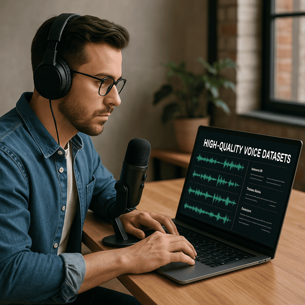 Voice Datasets & Speech Recognition Datasets | PoliLingua